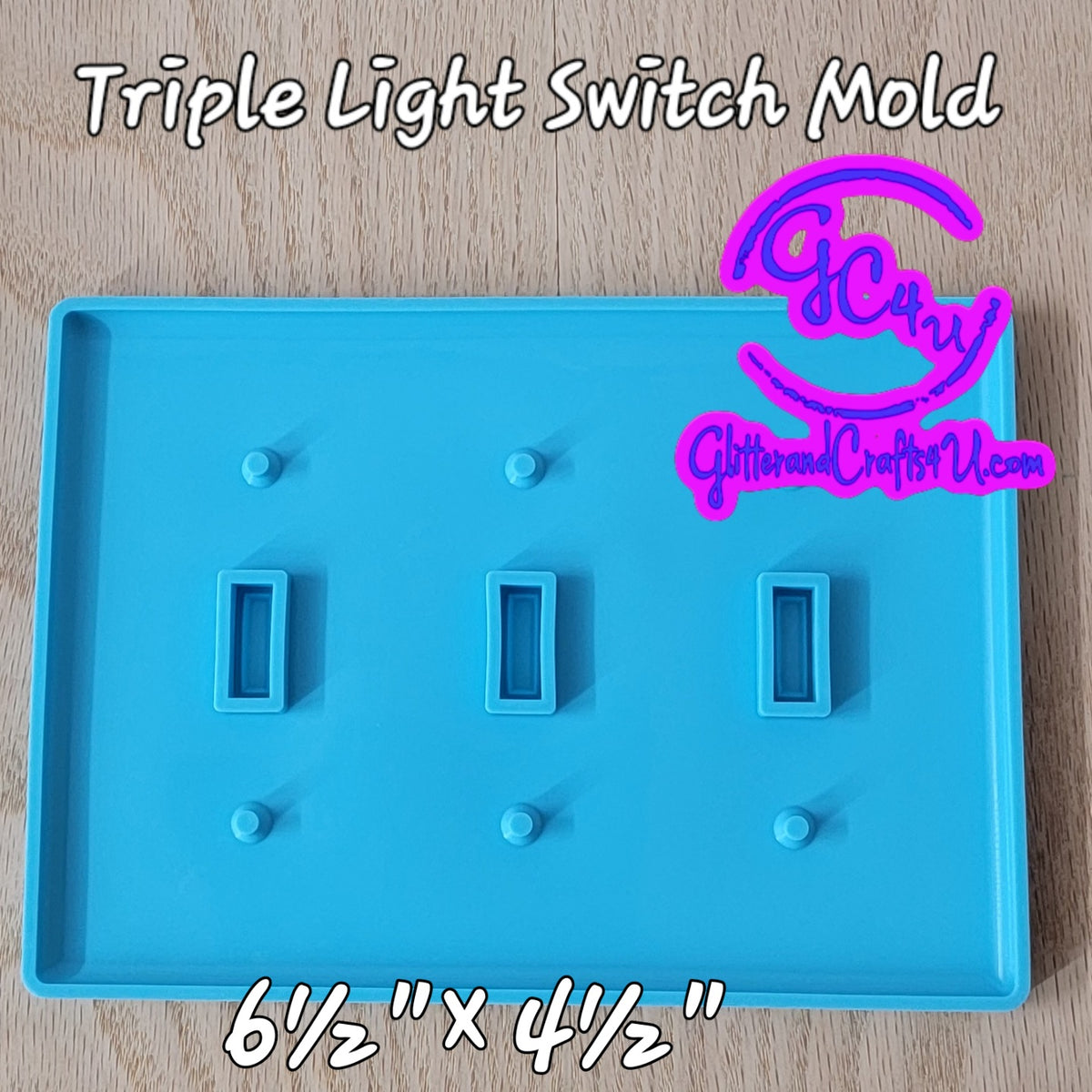 Triple Light Switch Mold – Glitter and Crafts 4U