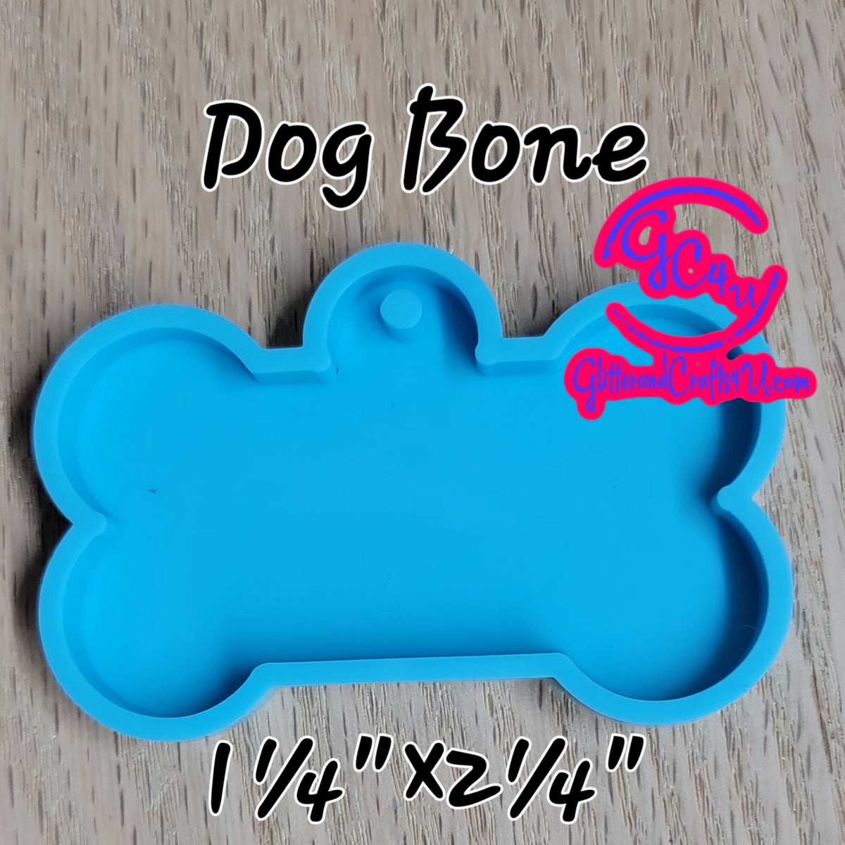 Dog Bone-Lg Keychain Mold – Glitter and Crafts 4U