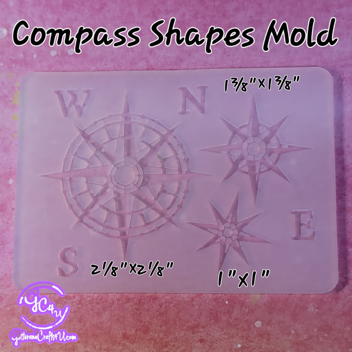 Compass Shapes Mold – Glitter and Crafts 4U