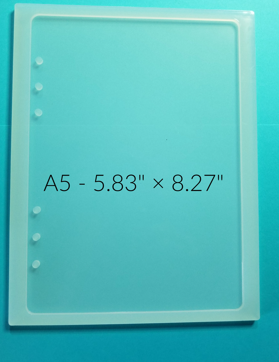 Notebook Mold A5 & A6 - Paper & Buckles sold separately – Glitter and ...