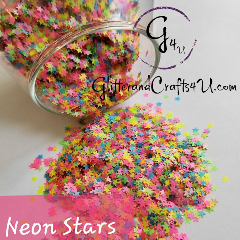Glitter And Crafts 4U Ultra Premium Polyester Glitter - Star Glitter ...