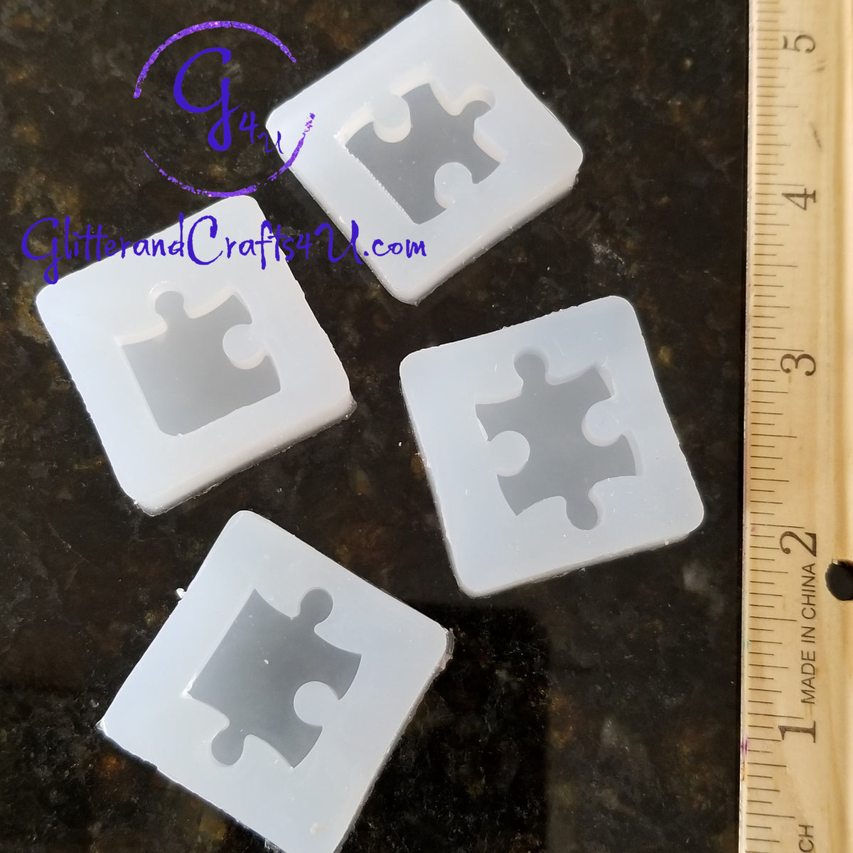Silicone Puzzle Pieces Molds – Glitter and Crafts 4U