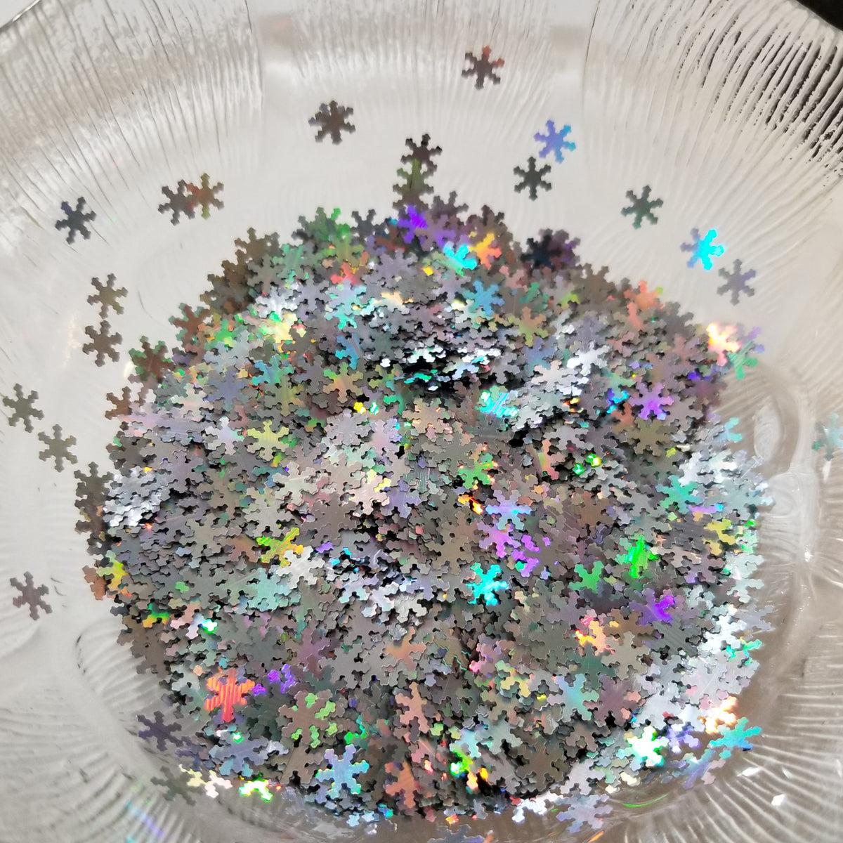 Holiday Snowflakes Glitter - Holo Silver – Glitter and Crafts 4U